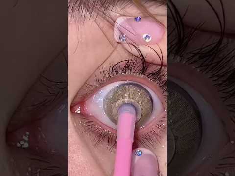 ????Contact Lens Lagane Ka Tarika /How To Apply Contact Lenses (Easy & Simple) #contactlenses #shorts