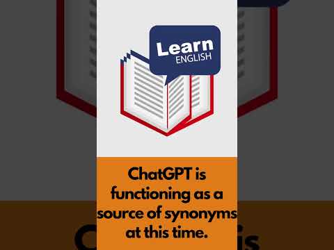 ChatGPT | Prompt # 28 | How to find synonyms for words with Chatgpt?| ChatGPT| Synonym Supplier |