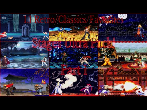 DZX Mugen 1.1 Ultra Retro/Classic/Favorite Stages Pack PART 1!