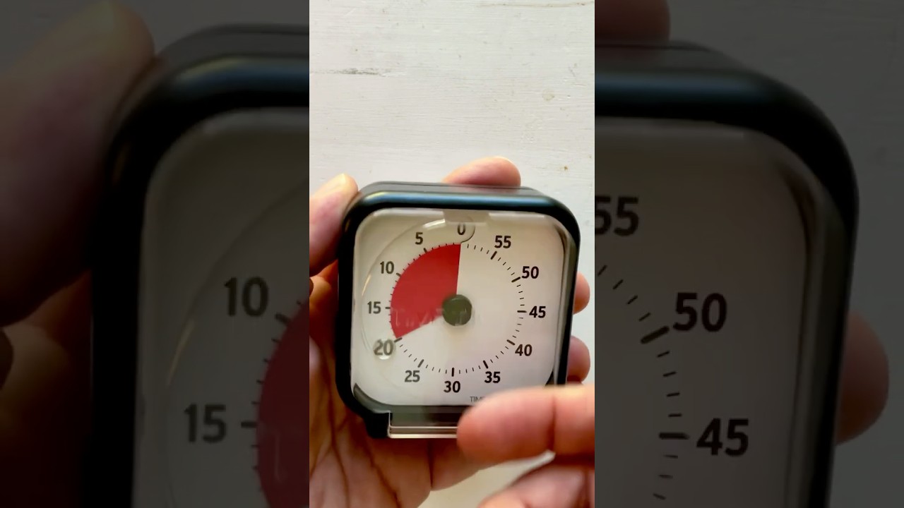 Time Timer™ 3” (Pocket) Visual Timer Demo #productivity #focusedwork