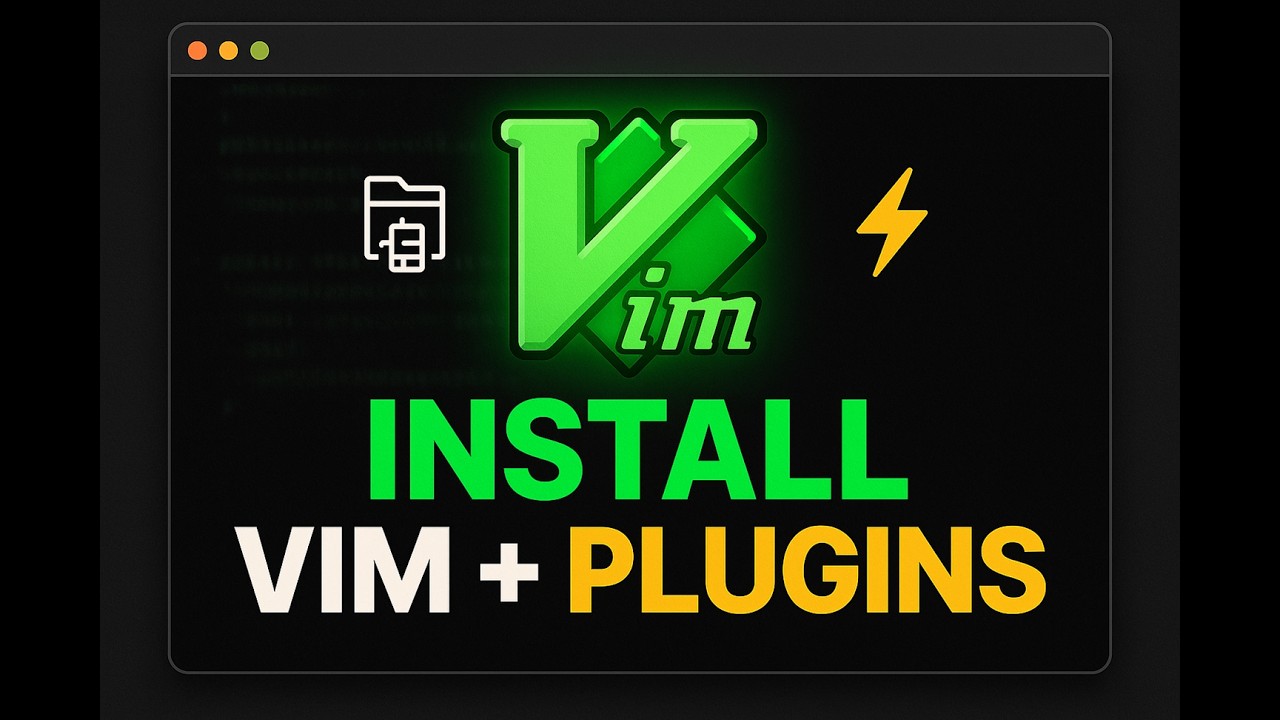 Install VIM on Linux + How to Install Plugins (Vim-sensible, NERDTREE, Emmet)