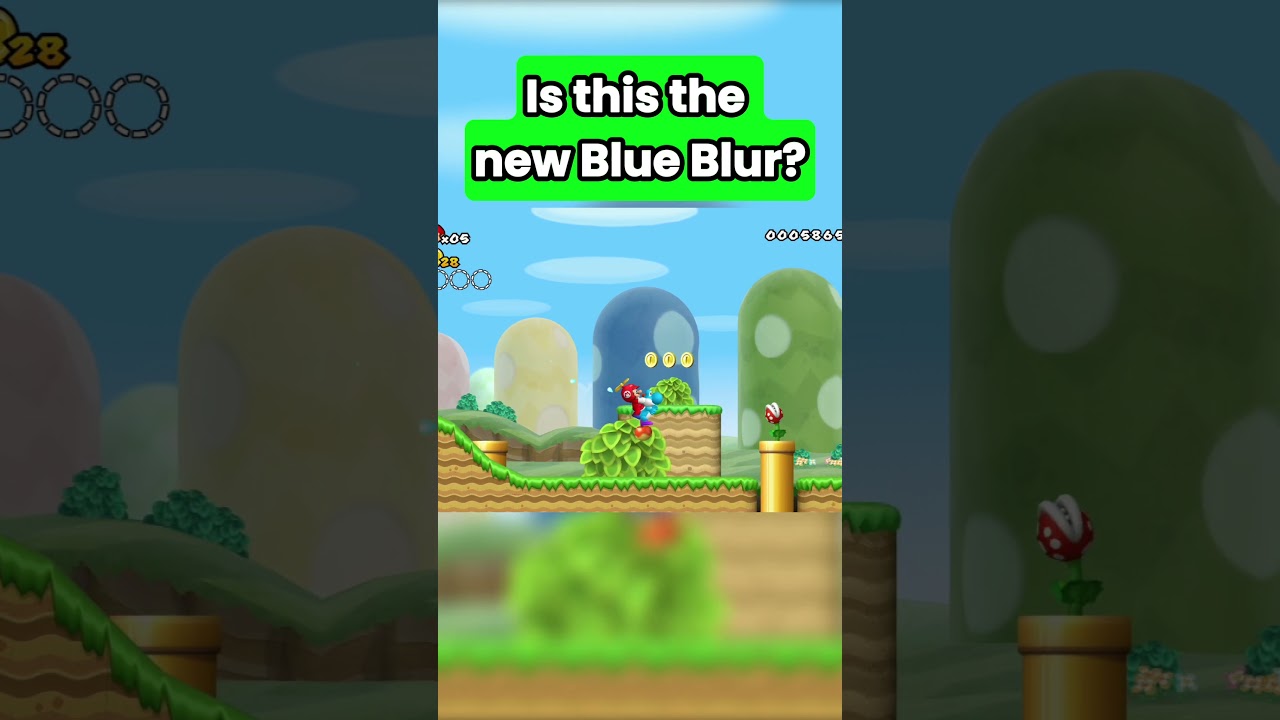 When Blue Yoshi Remembers He’s Sonic 💀