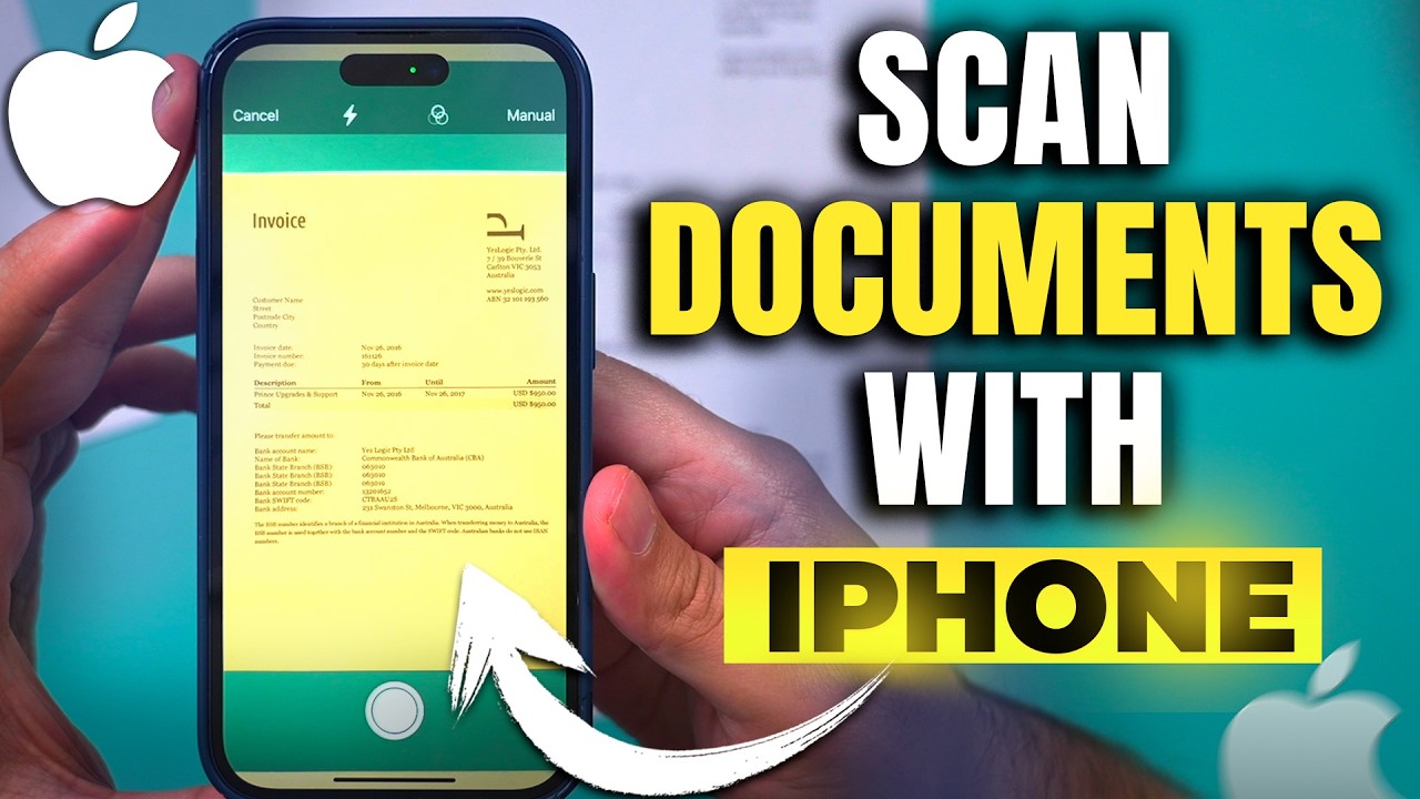 How to Scan Documents with your iPhone