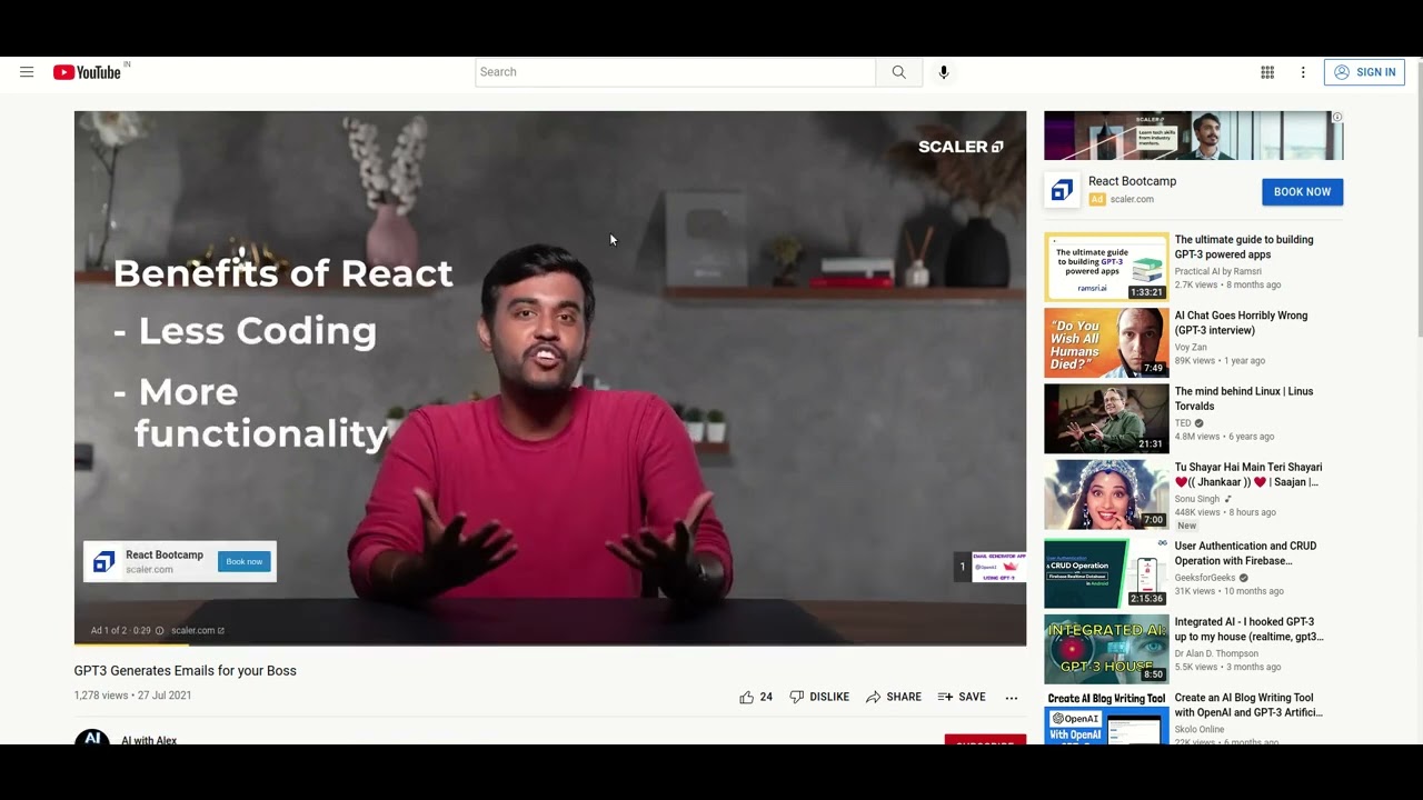Automatic Email Generation using GPT3 | OpenAI | Python3 | DataScience | Ai | #hindivideo