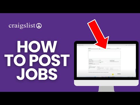How to Post Jobs on Craigslist in 2024 | Jobs Post on Craigslist