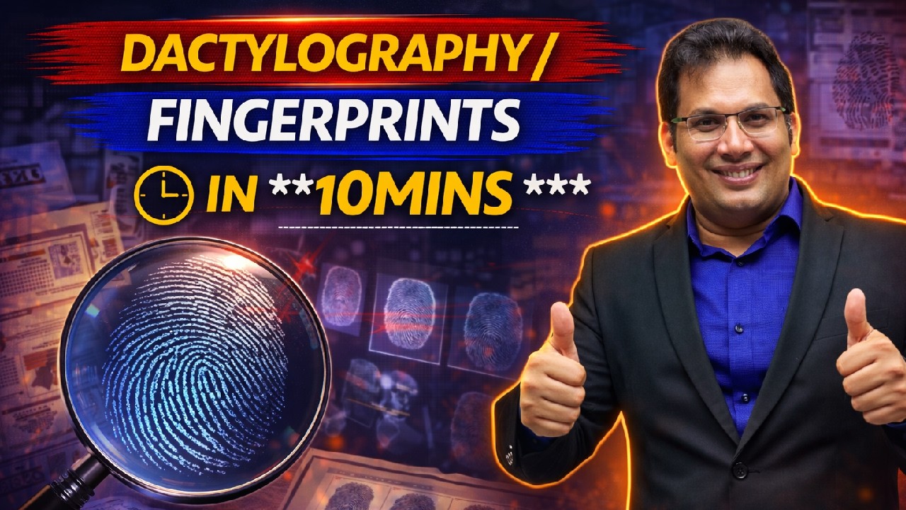 DACTYLOGRAPHY/FINGERPRINTS IN ***10MINS***