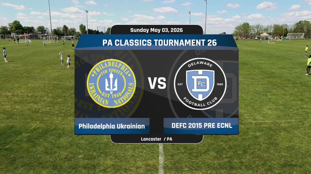 DEFC 2015 Girls Pre ECNL vs Philadelphia Ukrainian national (May 4, 2026)