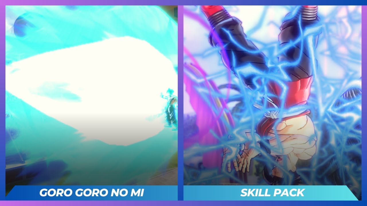 Goro Goro No Mi Skill Pack (One Piece) - Dragon Ball Xenoverse 2 Mod ...