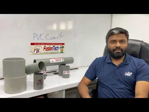 PVC Cores - Polyvinyl Chloride Cores Latest Price, Manufacturers ...