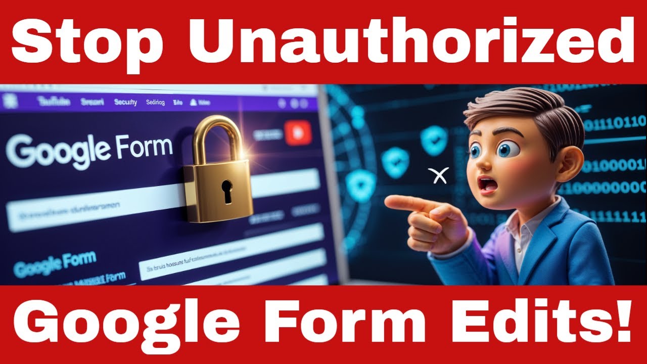 How to Lock a Google Form in Seconds!