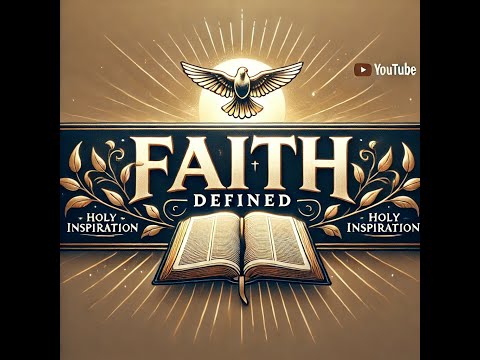 Faith Defined: Bible Verses of Trust and Hope