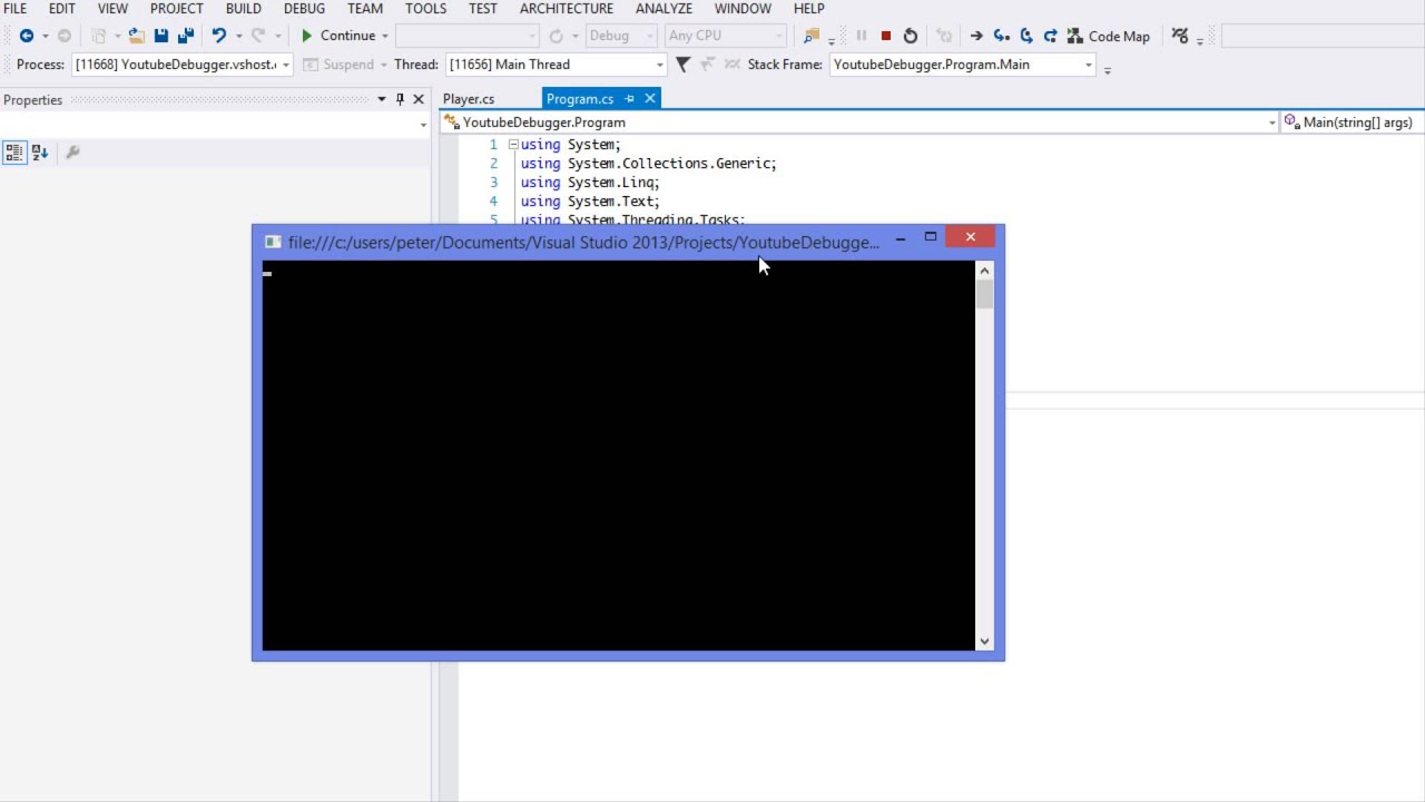 Debugging with Visual Studio Made Easy Tutorial 1 - Breakpoints