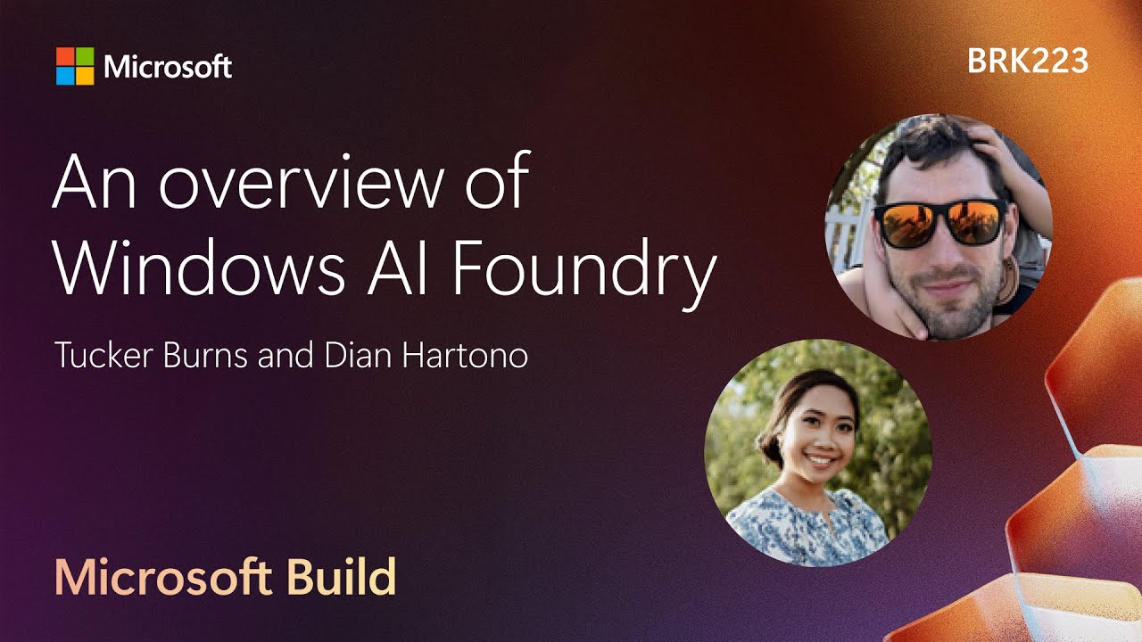 An overview of Windows AI Foundry | BRK223