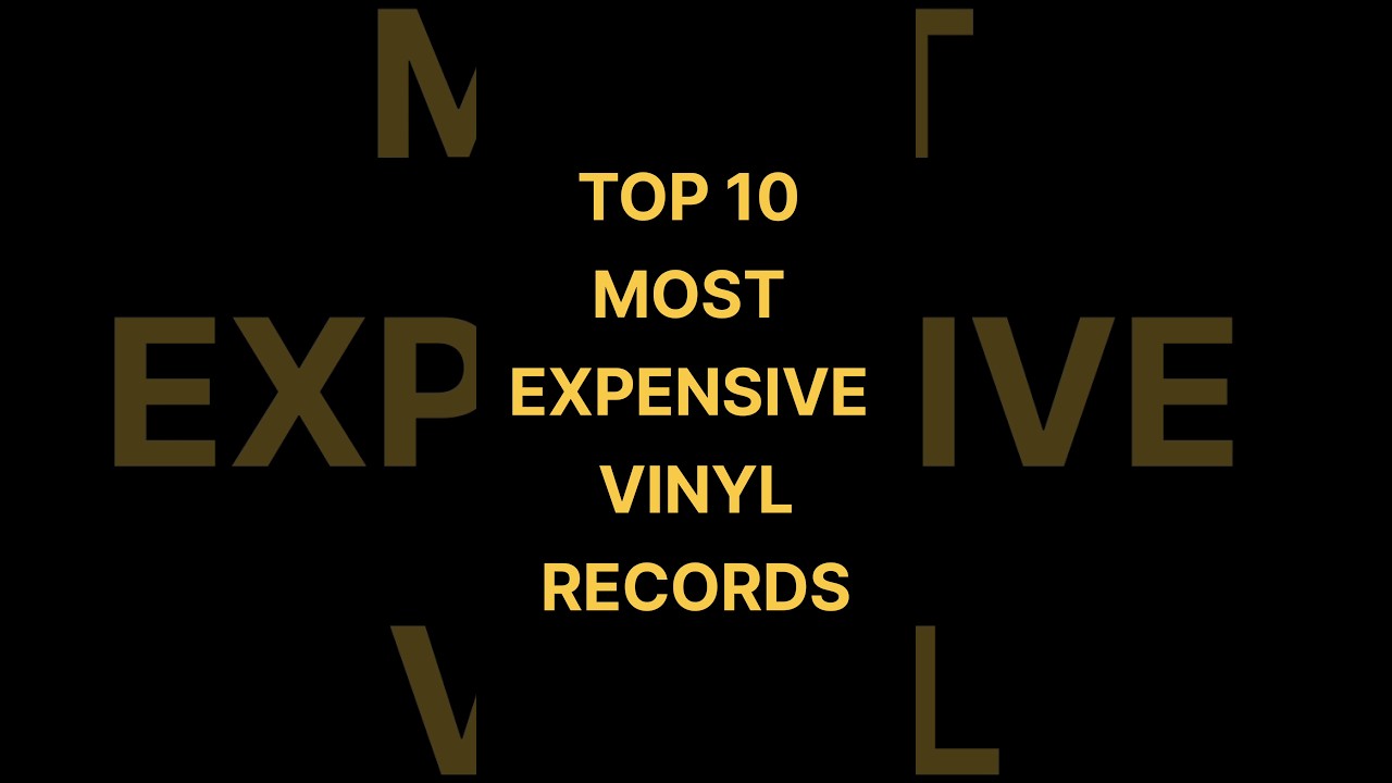 top 10 most expensive vinyl records in the world |most expensive vinyl records
