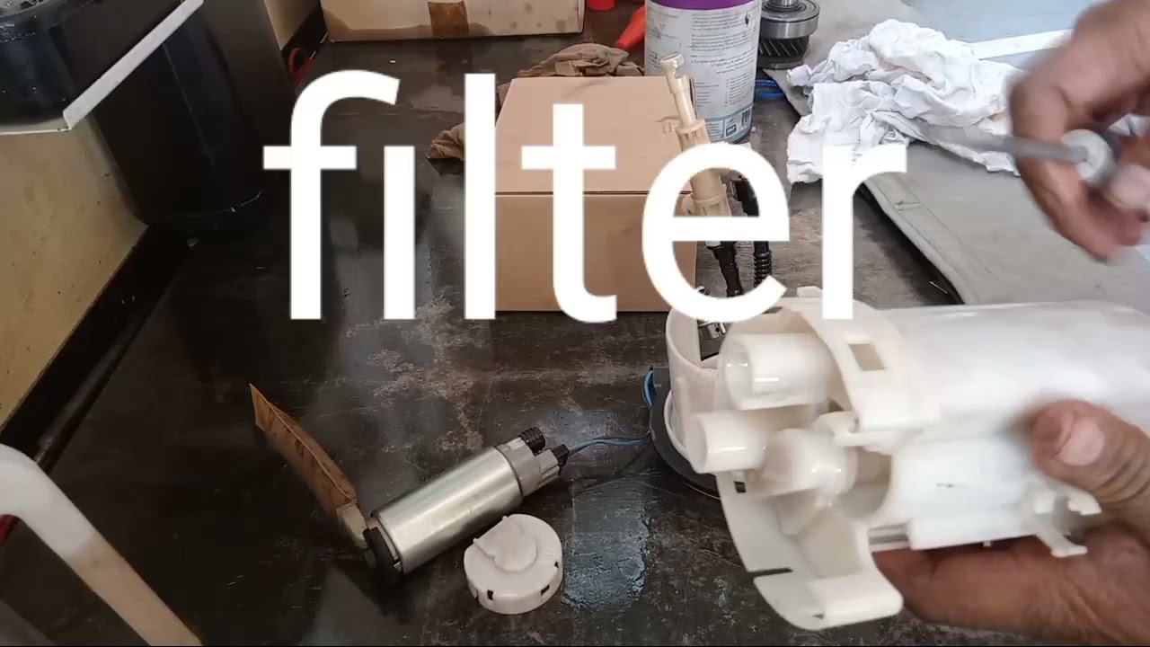 Mitsubishi Pajero ( gasoline) tech info fuel filter