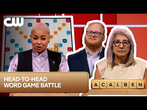 Attorney and Data Analyst Go Head-to-Head in $10,000 Word Game | Scrabble | The CW