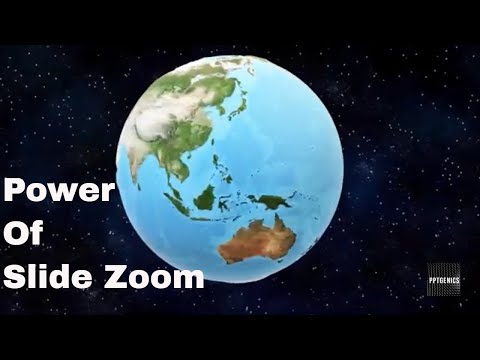 Power of Slide Zoom #powerpoint