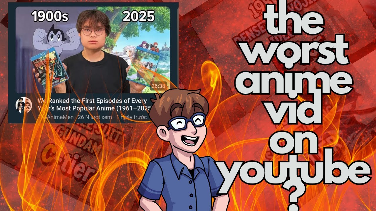 Let's Watch the Worst Anime Video on YouTube | Ranking Every Year's Best Anime