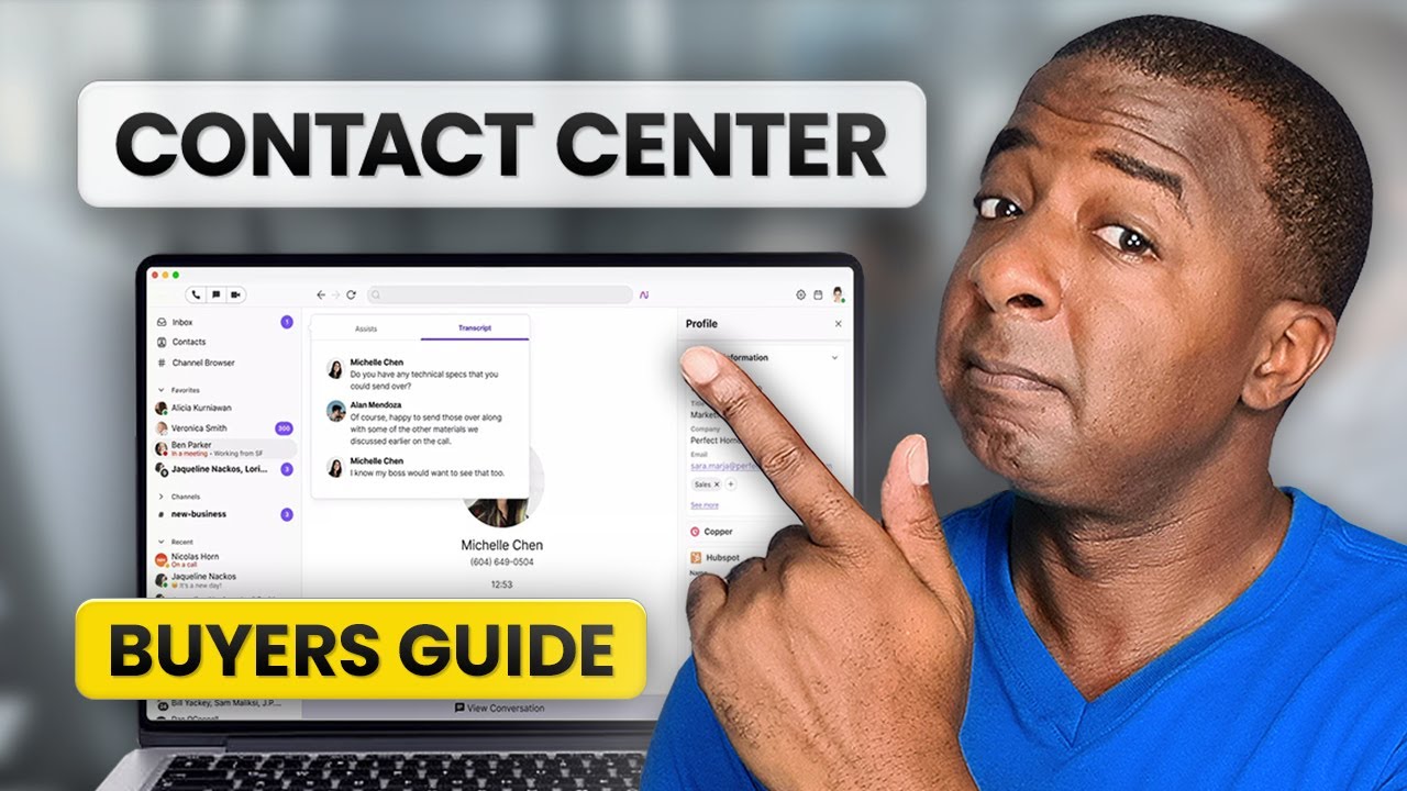 Contact Center Software Buyers Guide 2025