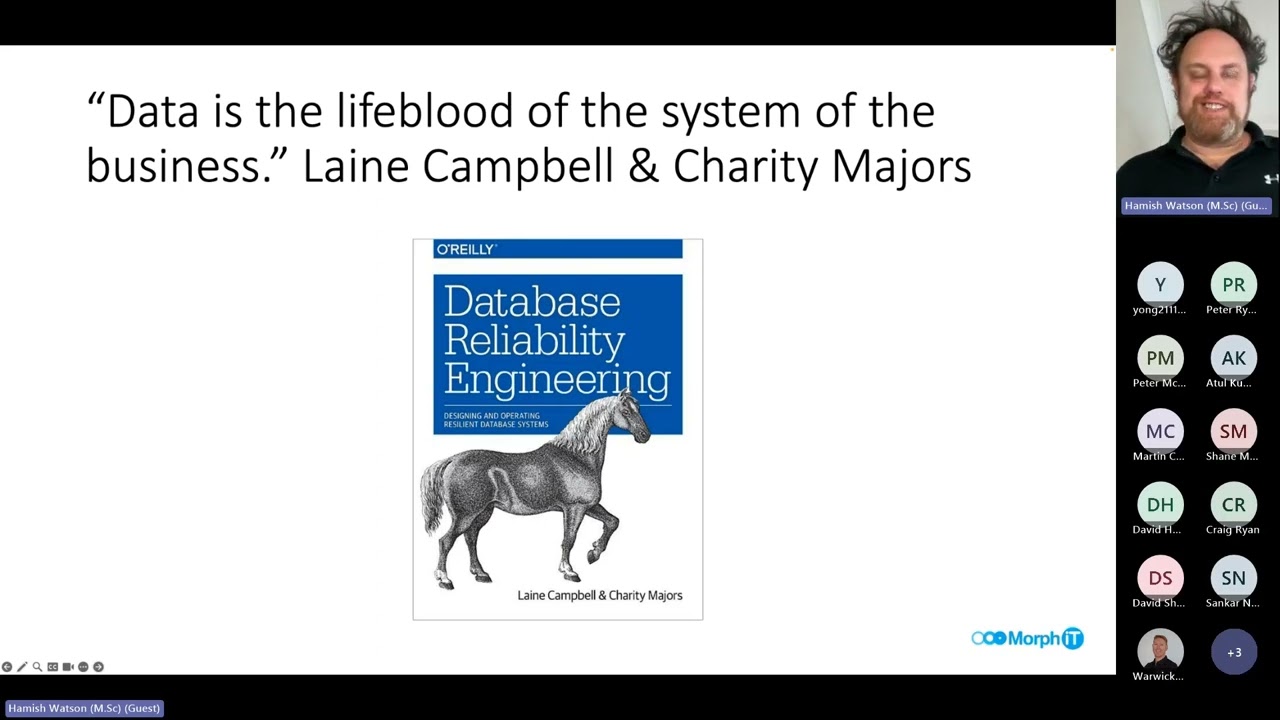 35: Data Platform Downunder Database Reliability Engineering