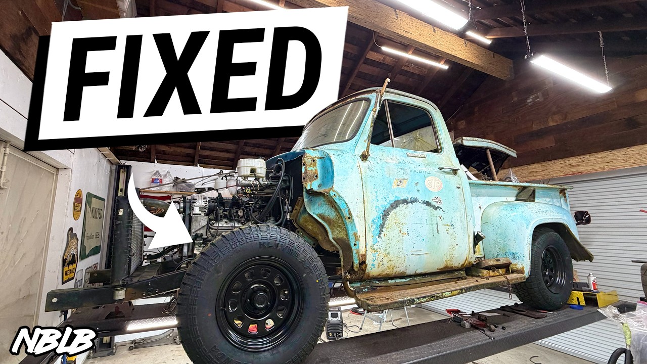 Fixing the Mustang Suspension On My 1955 Ford F100
