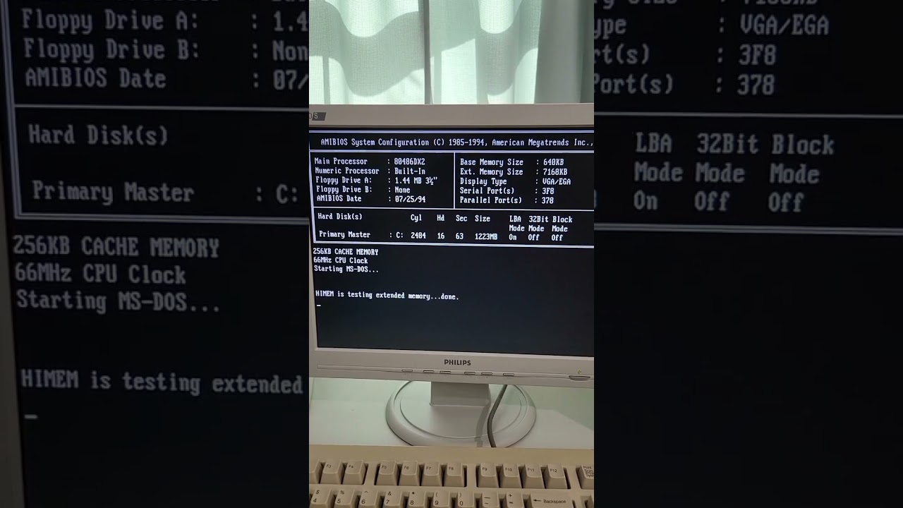 Living the 90s (MS-DOS)