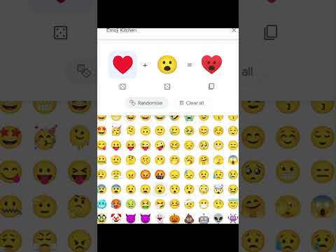 SOME RANDOM UNIQUE EMOJIS USING ''GOOGLE EMOJI KITCHEN''
