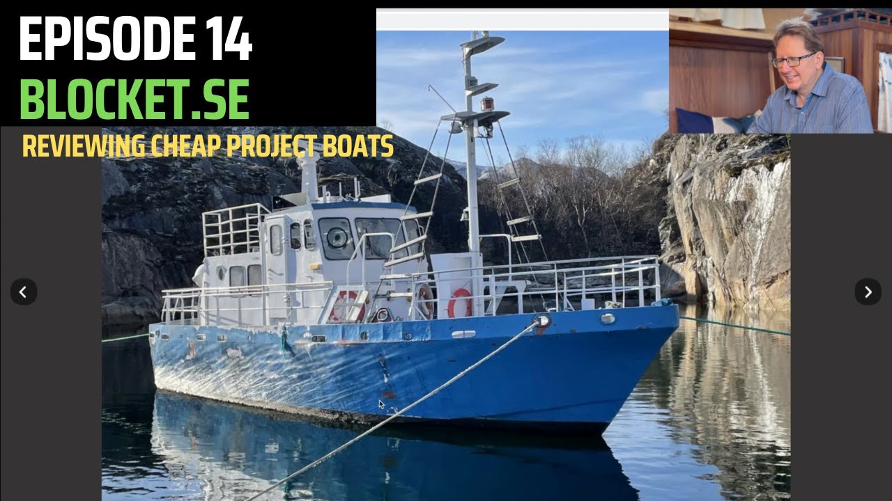Reviewing project boats from Blocket.se