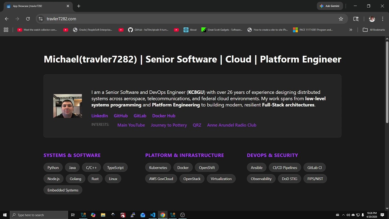 Portfolio and Apps Update SDRx, RoboArm, and WxStation