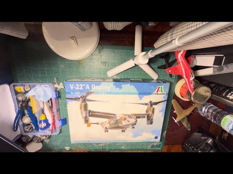 V-22 A Osprey italeri 1:72 kit review