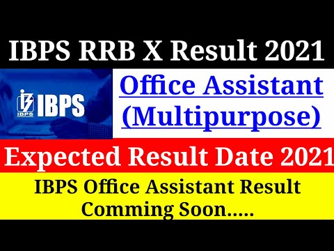 IBPS RRB Result 2021, IBPS Office Assistant Result 2021, How to check IBPS Office Assistant Result