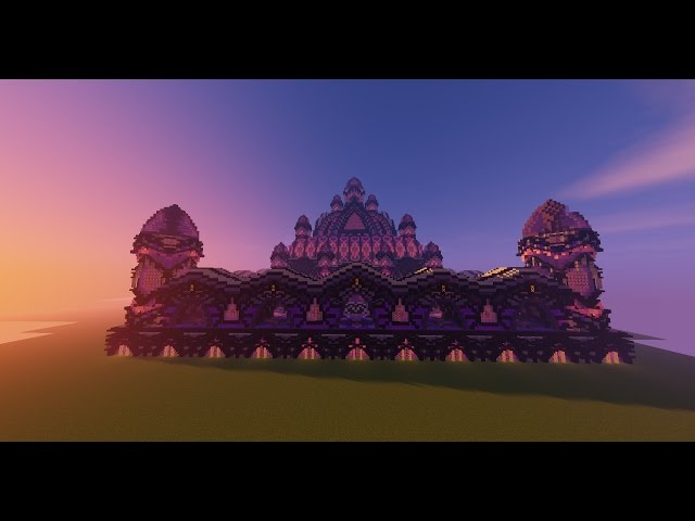[Minecraft] Purple spawn Minecraft Map