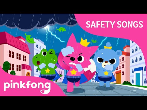 Natural Disaster Safety Song | Pinkfong Safety Rangers | Pinkfong Songs for Children