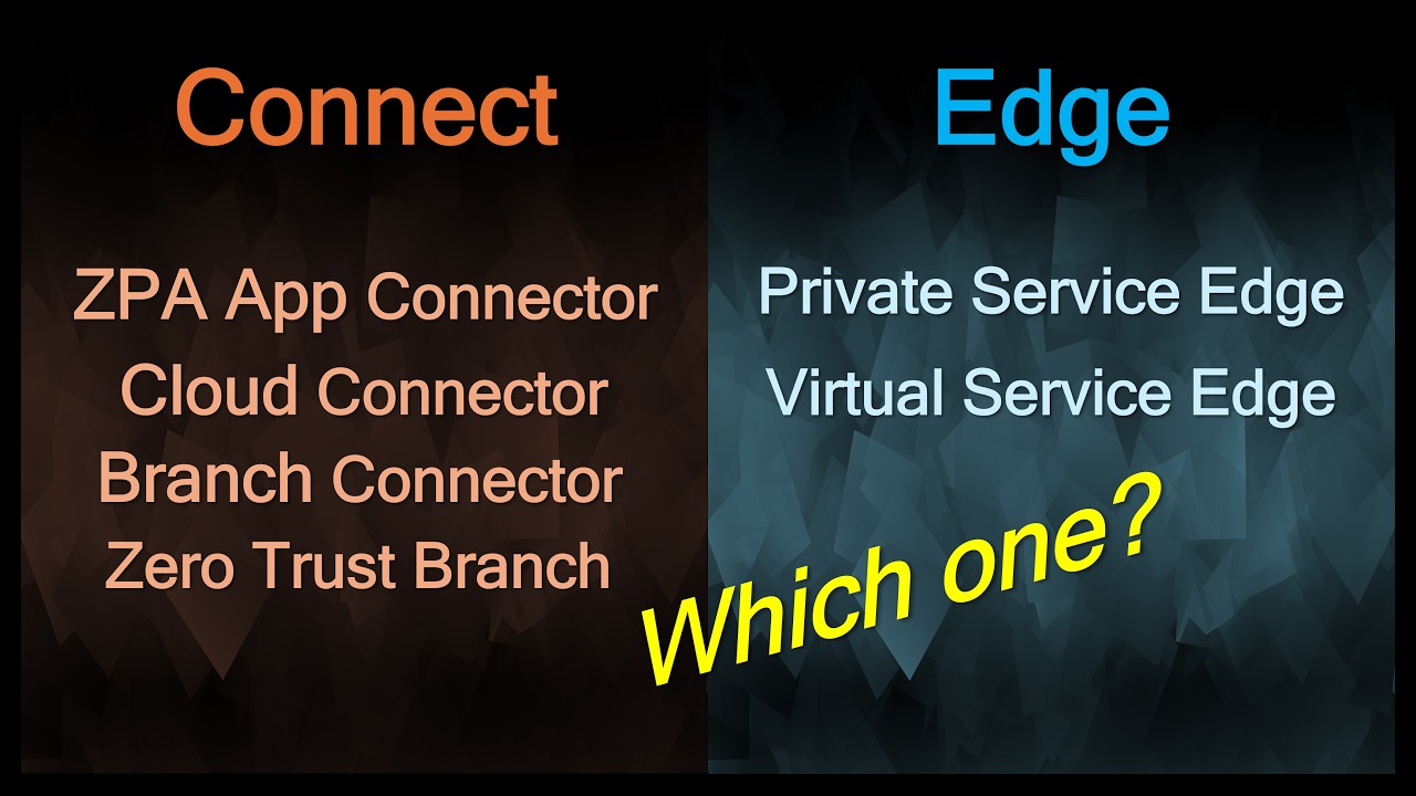Zscaler Connectors Explained (App, Cloud, Branch, ZTB)