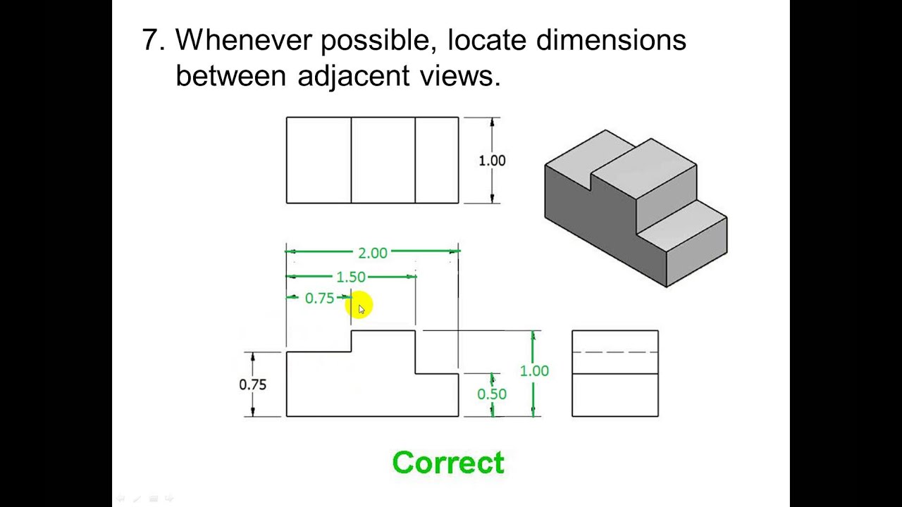 Dimensioning Guidelines PowerPoint Video