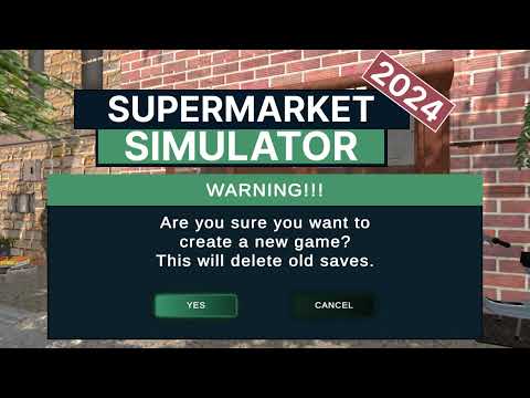 Supermarket simulator grocery empire 3D PS5 - first playthrough