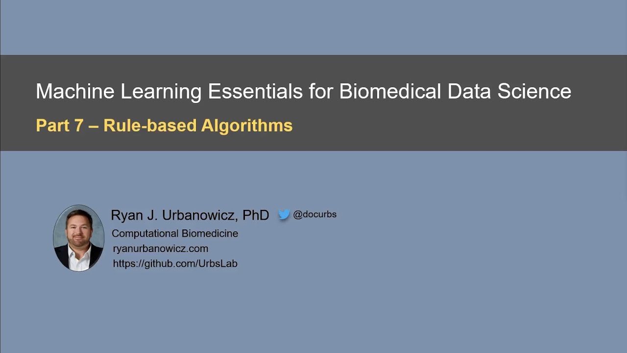7. Rule-Based Machine Learning Algorithms