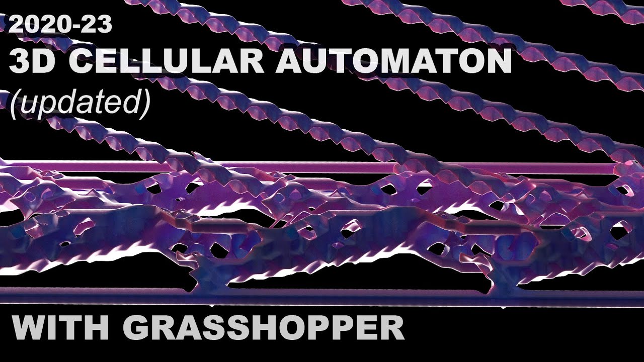 How to: 3D Cellular Automata ( Grasshopper )