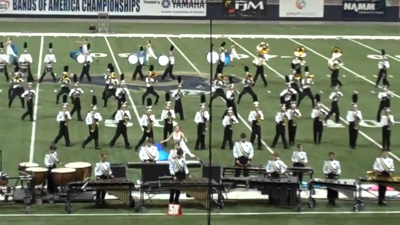 BVHS Marching Tigers BOA performance 101510
