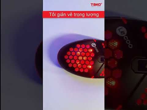 Chuột quang gaming có LED LECOO MS105