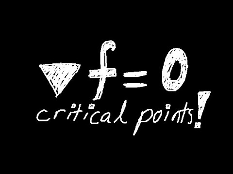 Finding the critical points in multivariable calculus