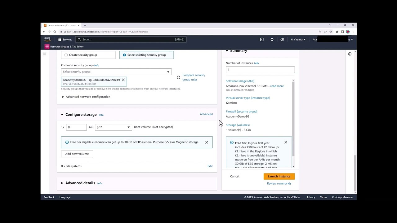 AWS Academy Cloud Foundations - Module 6 - Part 1