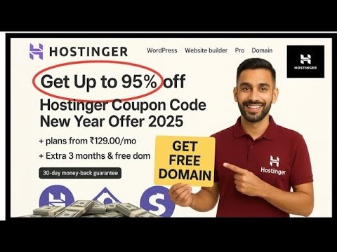 Hostinger Coupon Code | Hostinger Promo & Discount Code| Hostinger coupon code 2025