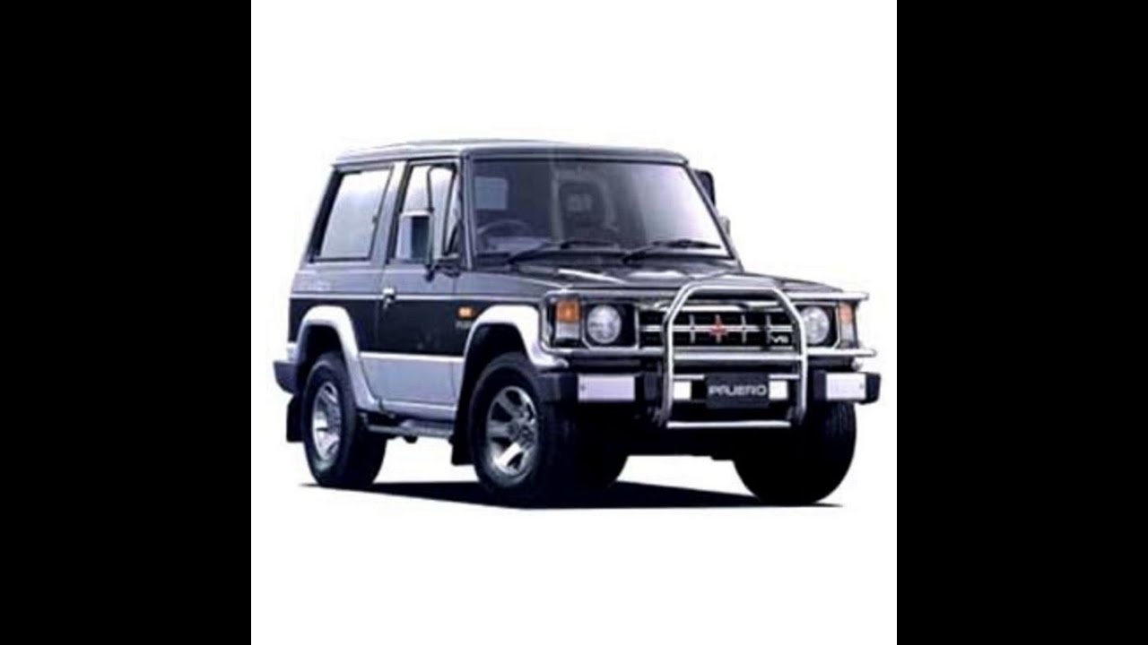 Mitsubishi Pajero (1982-1990) - Service Manual / Repair Manual - Wiring Diagrams - Parts Catalogue