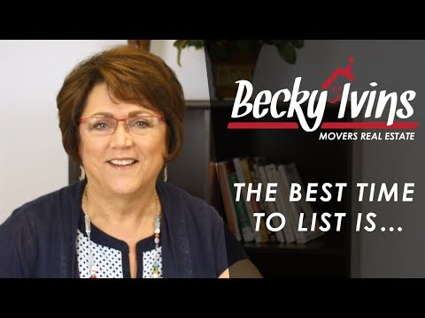 Oklahoma City Metro Real Estate Agent: The Best Time to List Is…