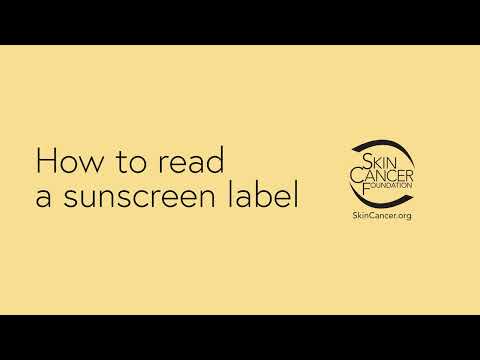 How to Read Sunscreen Labels | HairBlues
