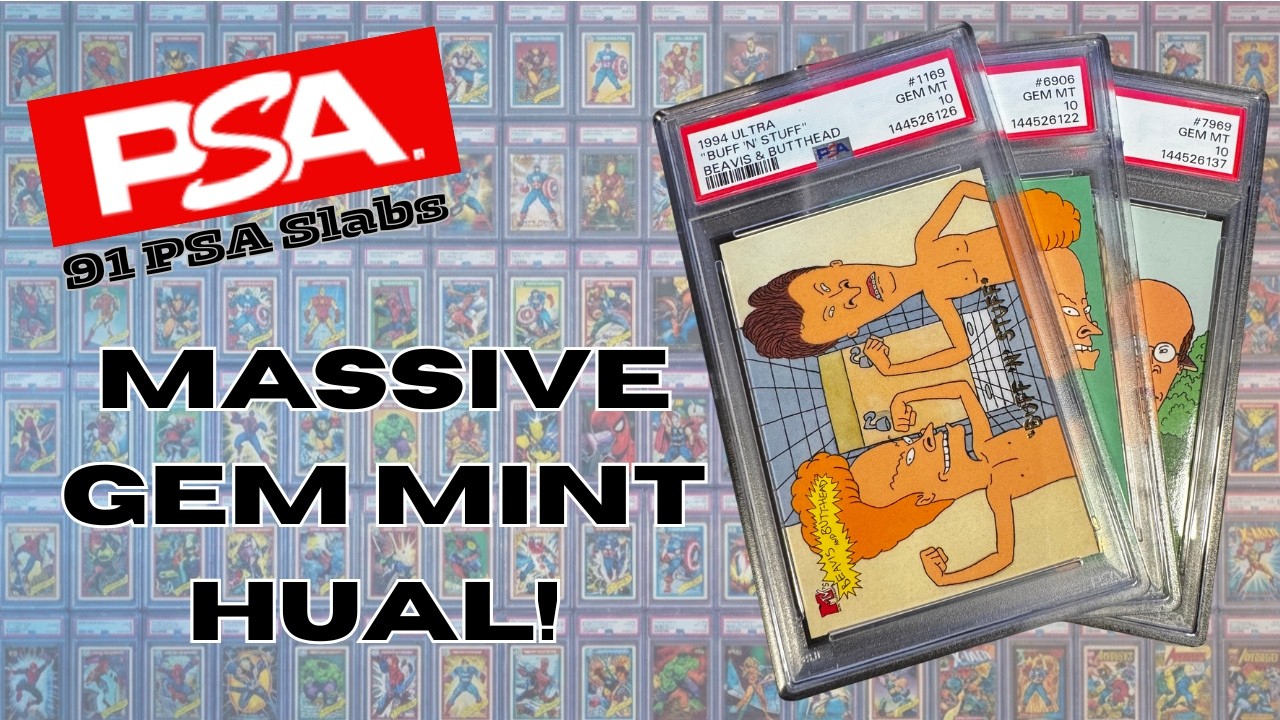 91 PSA Graded Card Unboxing | What Did I Get?