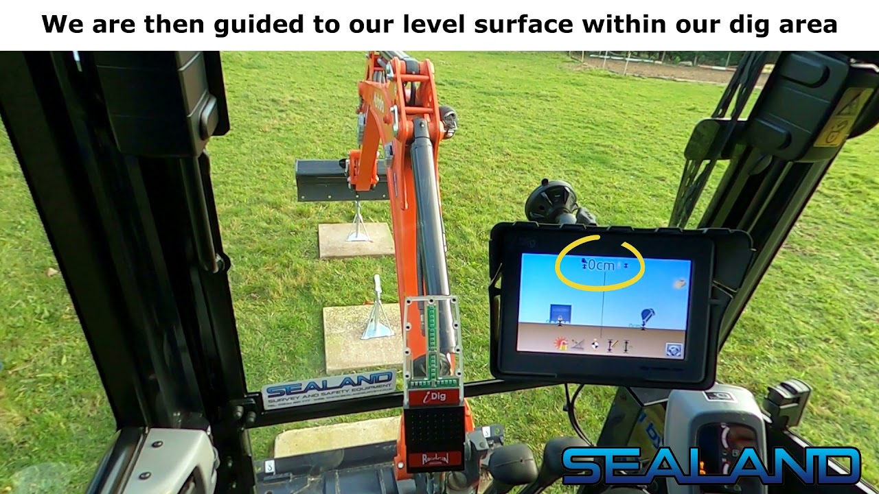 iDig - How to Set a flat dig level to 0cm