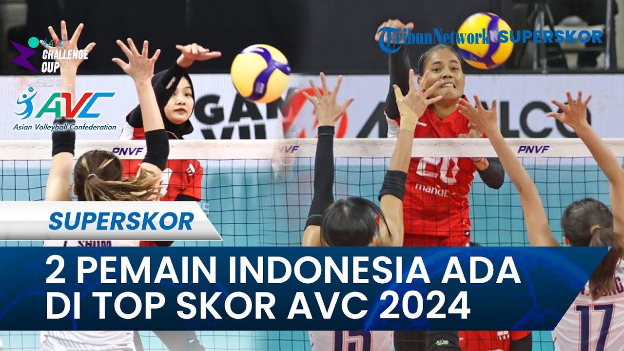 Bela Sabrina dan Junaida Santi Tembus Top Skor Voli Putri AVC Challenge ...