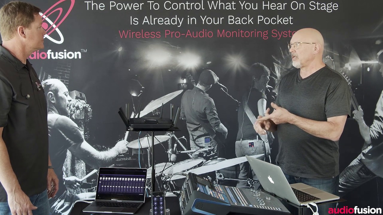 How to use Audiofusion in ear monitoring system with the StudioLive series III mixers
